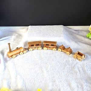 Loquai Holzkunst | Toys | Vintage German Train Set | Poshmark